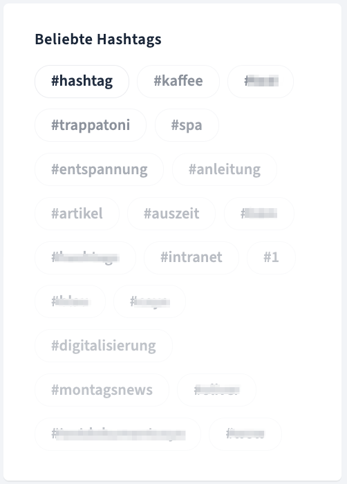 Hashtags im Digital Workplace nutzen | HIRSCHTEC