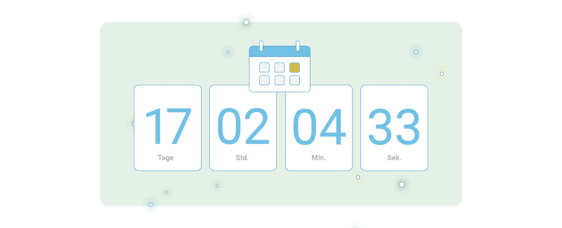 Countdown-Tool für Ihr Unternehmen | HIRSCHTEC